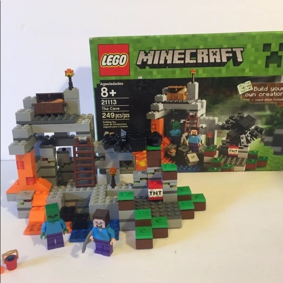 Toys | Lego Minecraft 21113 The Cave | Poshmark